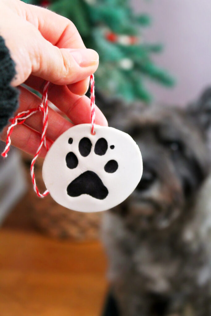 DIY Clay Paw Print Ornament — Holoka Home