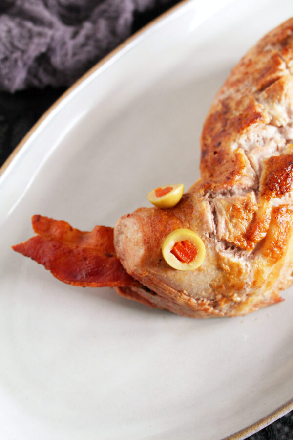 Halloween Pork Loin Snake — Holoka Home