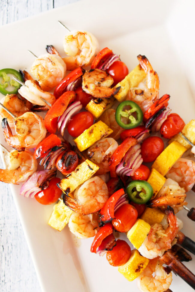 Mojo Marinated Shrimp Skewers — Holoka Home