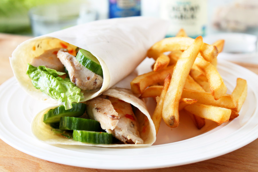 Copycat Sweet Chili Grilled Chicken Wrap - Holoka Home