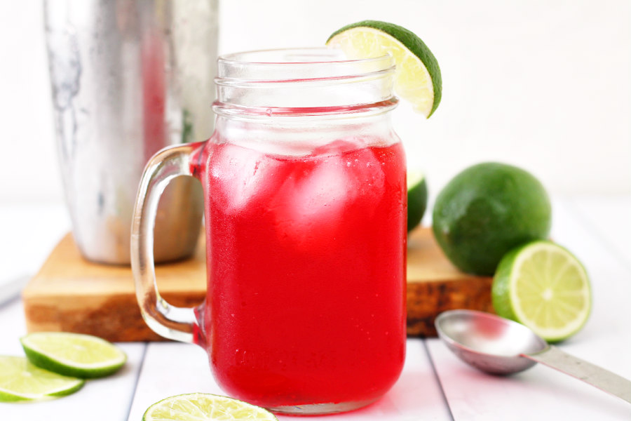 Cosmopolitan Iced Tea Mocktail — Holoka Home