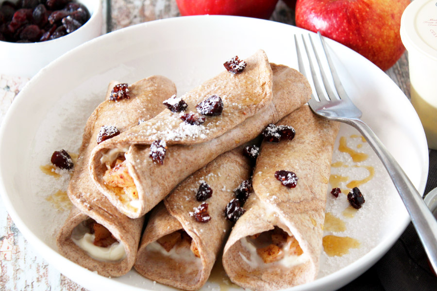 Easy Apple Cinnamon Crepes — Holoka Home