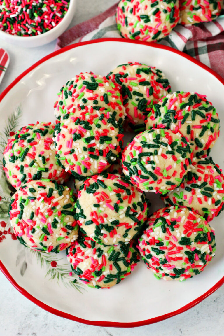 Christmas Italian Sprinkle Cookies — Holoka Home